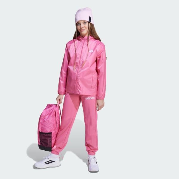 adidas Rain Jacket Kids - Pink | adidas UK