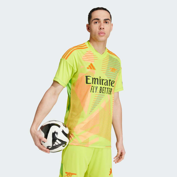 Arsenal 24-25 Goalkeeper Jersey, Yellow | adidas UK