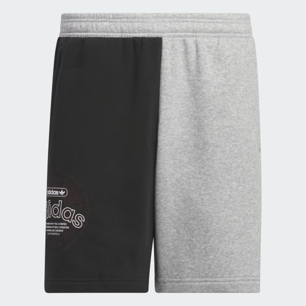 adidas Blocked Fleece Shorts - Black | Free Shipping with adiClub ...