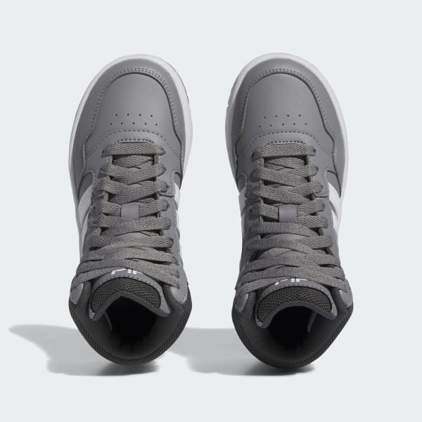 adidas Hoops Mid Shoes - Grey | adidas UK