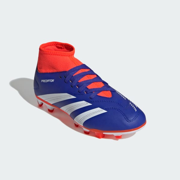 adidas Predator Club Sock Flexible Ground Boots Kids - Blue | adidas ...