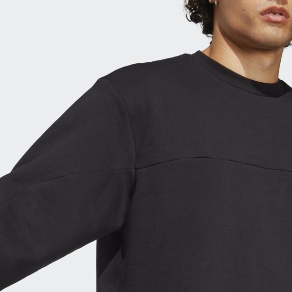 adidas Stadium Fleece Badge of Sport Sweatshirt - Schwarz | adidas ...