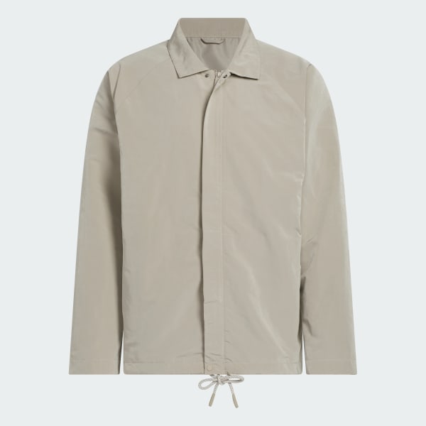adidas Basketball Coach Jacket (Gender Neutral) - Beige | adidas UK