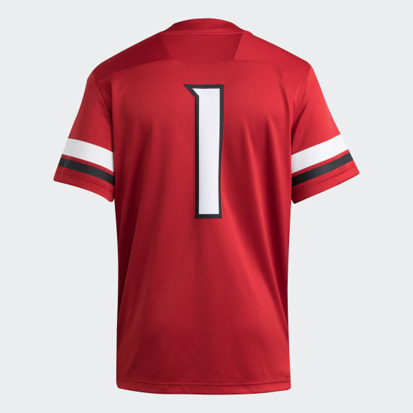 adidas Louisville Cardinals Premier Home Football Jersey - Red | Free ...