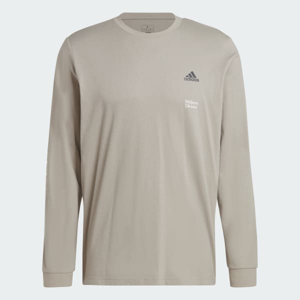 adidas Balance Long Sleeve Graphic Tee - Spirit of Nature - Green ...