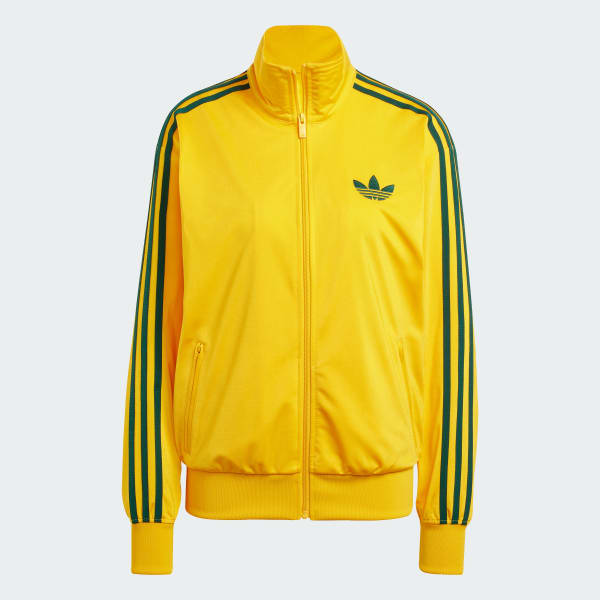 adidas Adicolor Classic Firebird Loose Track Top - Yellow | adidas UK