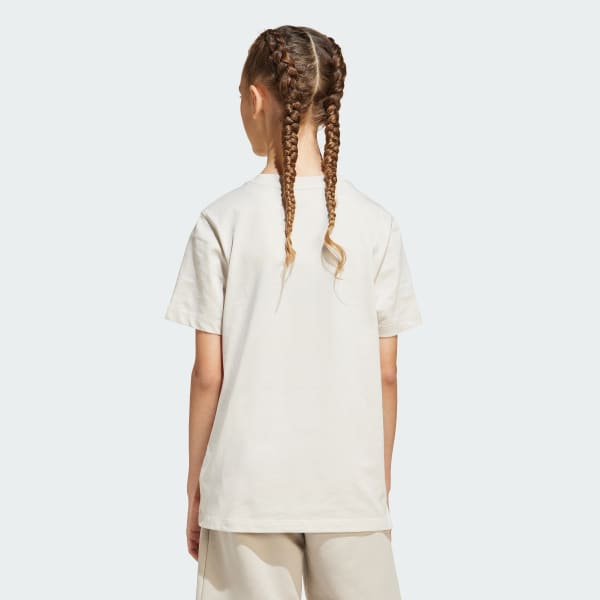 adidas Messi Tee Kids - Beige | adidas Australia