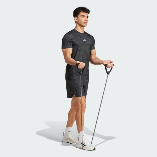 adidas Designed for Training HEAT.RDY HIIT Training T-Shirt - Grey ...