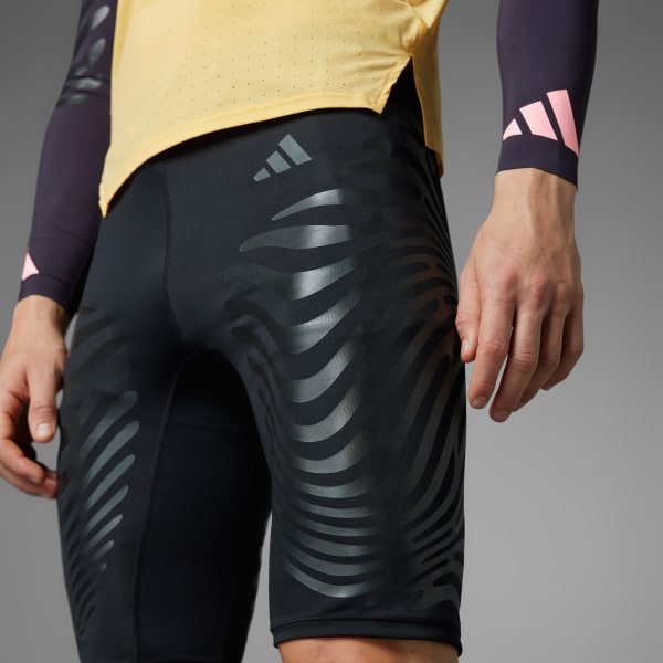 adidas Adizero Control Running Short Tights - Multicolor | Free ...