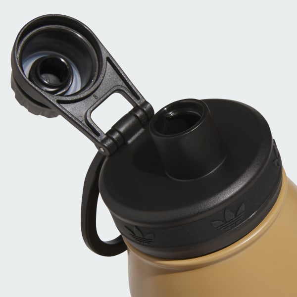 adidas ORI L STEEL 1L METAL BOTTLE - Brown | Free Shipping with adiClub