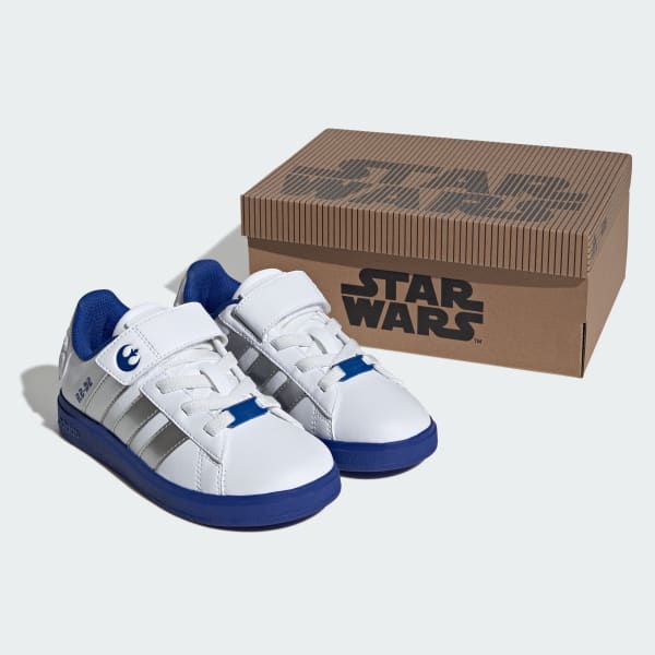 ADIDAS STAR WARS GRAND COURT 2.0 SHOES CHILDREN - White | adidas UK