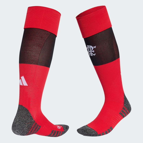 Meias I CR Flamengo 26 - Vermelho adidas | adidas Brasil