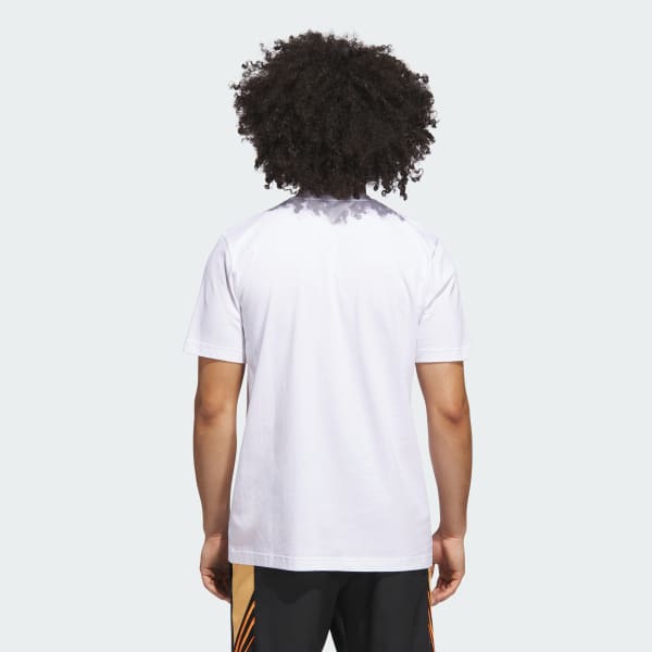 adidas Basketball Is Happiness Graphic Tee - White | Free Shipping with ...