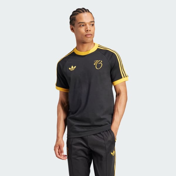 adidas Jude Bellingham 3-Stripes Tee - Black | adidas Australia