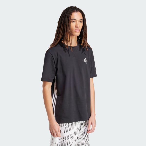 adidas ALL SZN Snack Attack Tee - Black | Free Shipping with adiClub ...