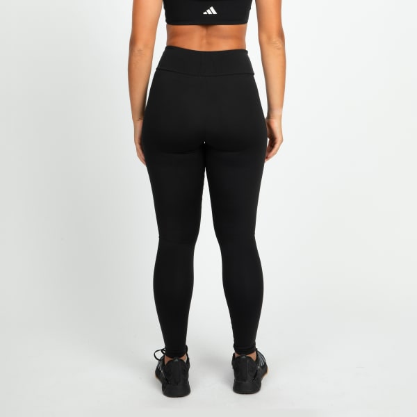 Calça Legging Treino Basica - Preto adidas | adidas Brasil