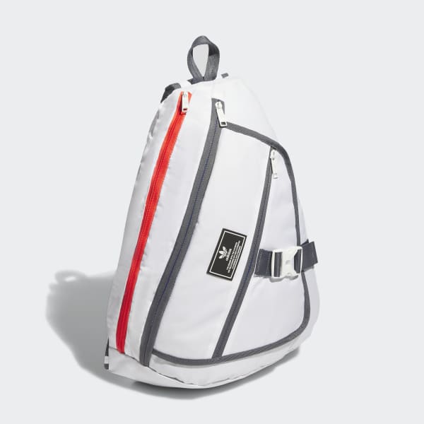 adidas National Sling Backpack - White | Free Shipping with adiClub ...