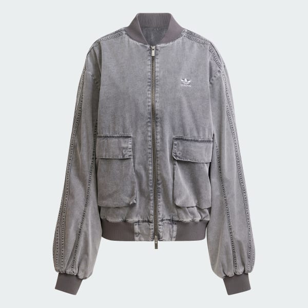 Adidas Adilenium Season 2 Washed Bomber Jacket (Gender Neutral ...
