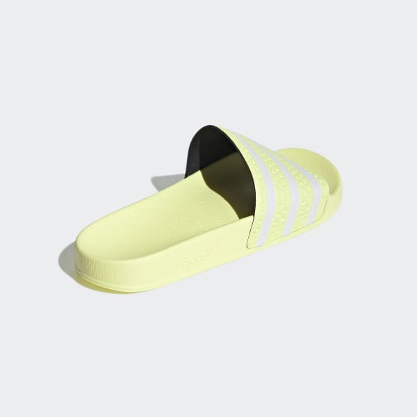 adidas ADILETTE SLIDES - Yellow | adidas Australia