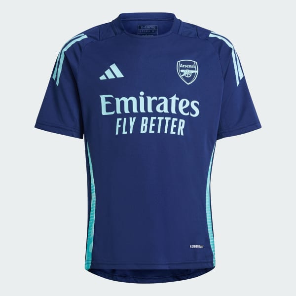 adidas Arsenal Tiro 24 Training Jersey - Blue | Free Shipping with ...