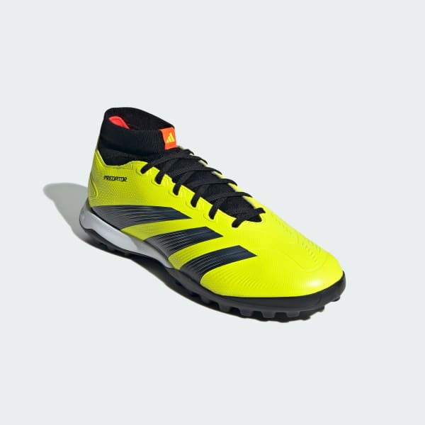adidas Predator 24 League Turf Soccer Shoes - Yellow | Free Shipping ...