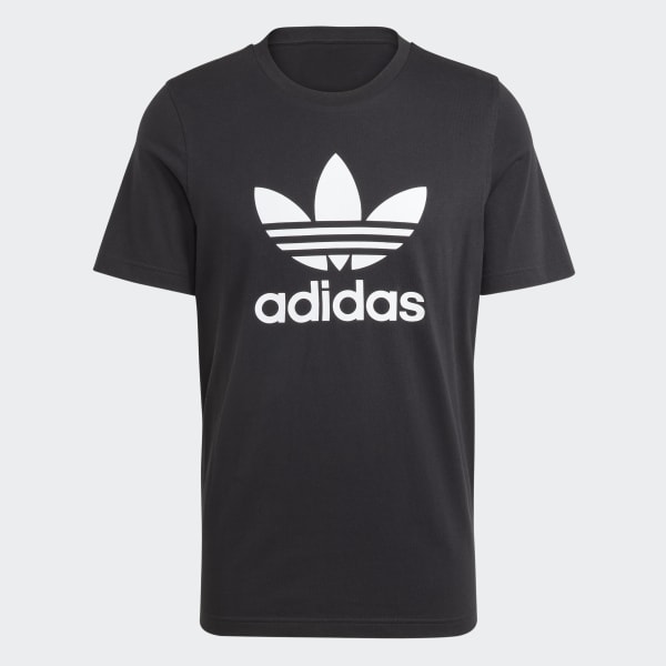 adidas Adicolor Classics Trefoil Tee - Black | adidas Australia
