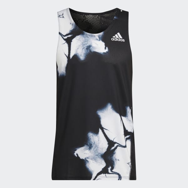adidas Fast Graphic Tank - Black | Free Shipping with adiClub | adidas US