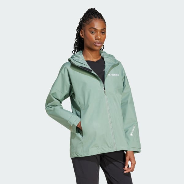 adidas Terrex Xperior 2L GORE-TEX Performance Jacket - Green | adidas UK