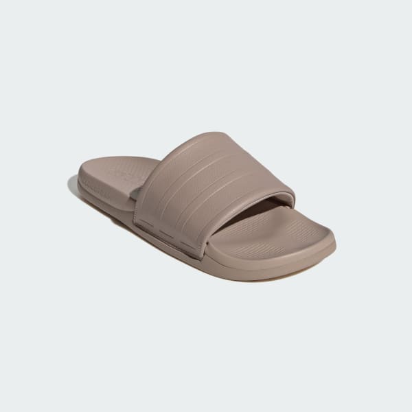 adidas ADILETTE COMFORT 2.0 SLIDES - Grey | Free Shipping with adiClub ...