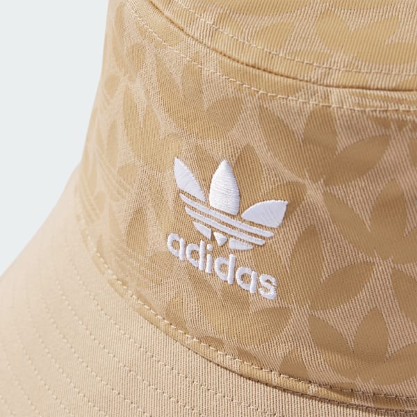 adidas Monogram Bucket Hat - Beige | Free Shipping with adiClub | adidas US