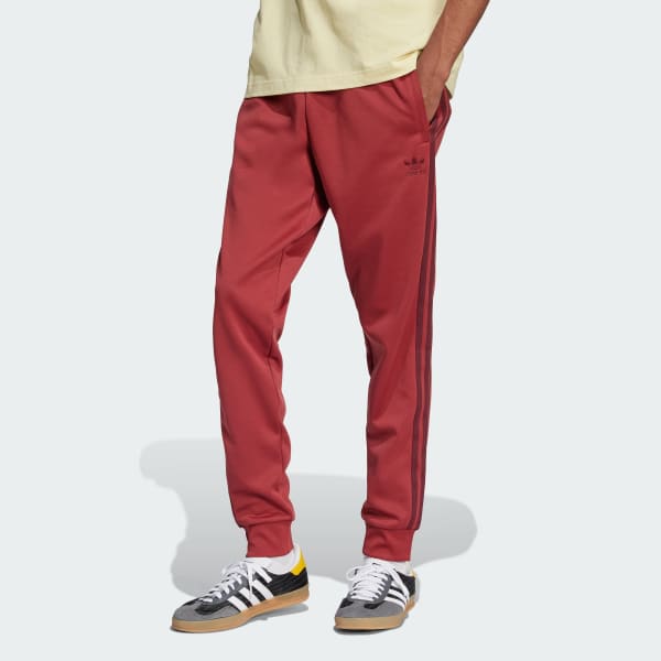 adidas Adicolor Classics SST Track Pants - Red | adidas UK