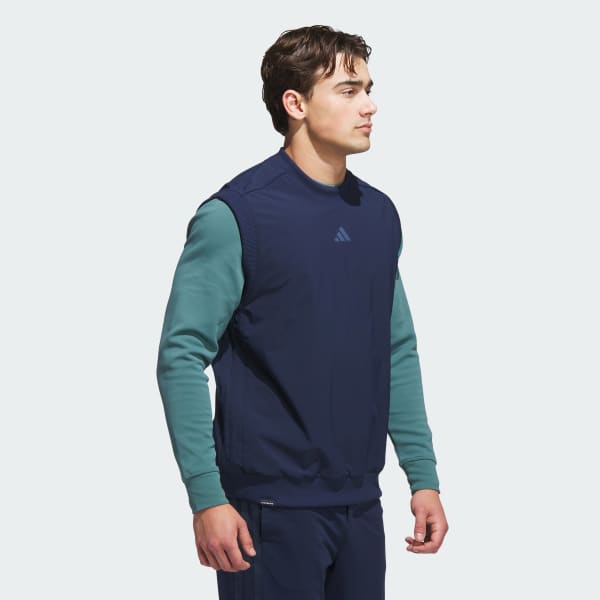 adidas Beyond The Course Twistweave Loose Vest - Blue | adidas Australia