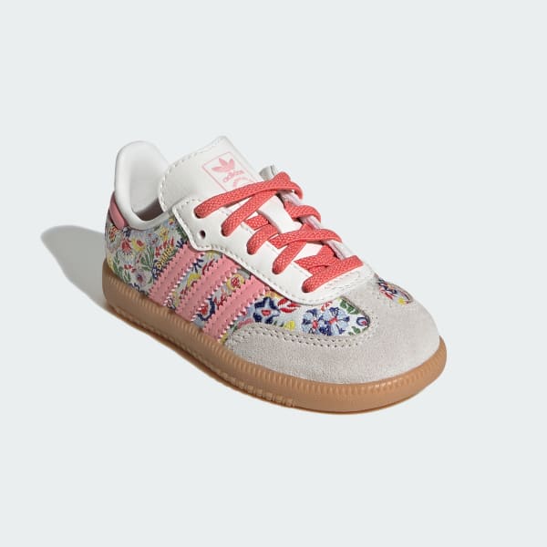 adidas Samba OG x Liberty London Elastic Lace Shoes Kids - Multicolour ...