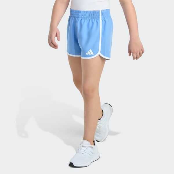 adidas Woven Pacer Short Binding 25 - Blue | Free Shipping with adiClub ...