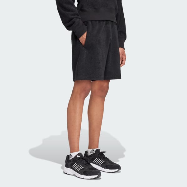 adidas Elevated ALL SZN Terry Loop Shorts - Black | Free Shipping with ...