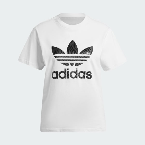 Camiseta Zebra Animal Print Infill - Branco adidas | adidas Brasil