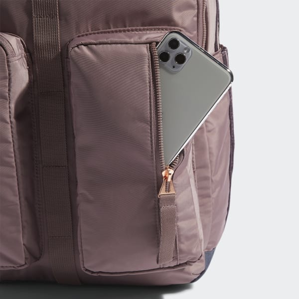 adidas Iconic 3-Stripes Backpack - Purple | Unisex Training | adidas US