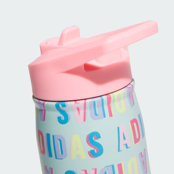 adidas Steel Straw Metal Bottle 600 ML - Turquoise | Free Shipping with ...