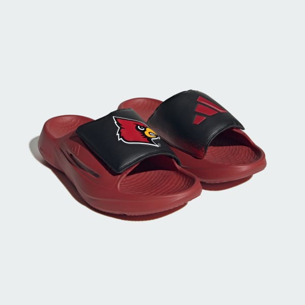 adidas Louisville Cardinals LIGHTBLAZE SLIDES - Red | Free Shipping ...