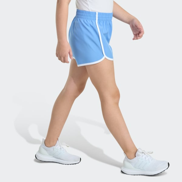 adidas Woven Pacer Short Binding 25 - Blue | Free Shipping with adiClub ...