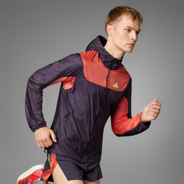 Jaqueta Corrida Ekiden - Roxo adidas | adidas Brasil