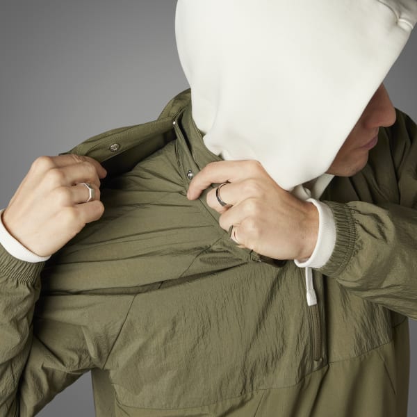 adidas Lift Your Mind Windbreaker - Green | Unisex Lifestyle adidas Lift Your Mind Windbreaker - Green | Unisex Lifestyle