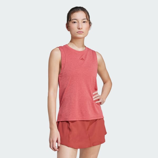 adidas Tennis Climacool+ Match Tank Top - Red | adidas UK
