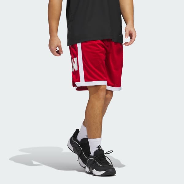 adidas Nebraska Swingman Short - Red | Free Shipping with adiClub | adidas US