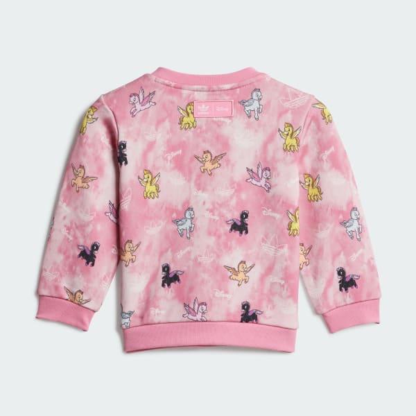 adidas x Disney Fantasia Crew Set - Pink | Free Shipping with adiClub | adidas US