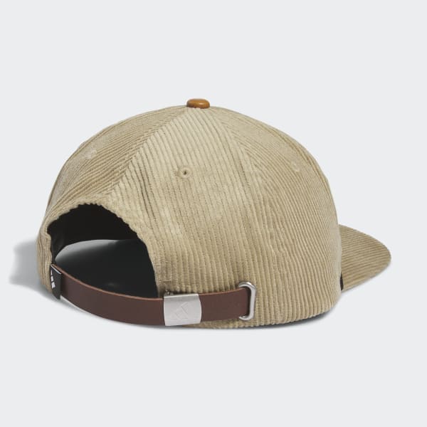 adidas Corduroy Leather Five-Panel Rope Hat - Beige | Free Shipping ...