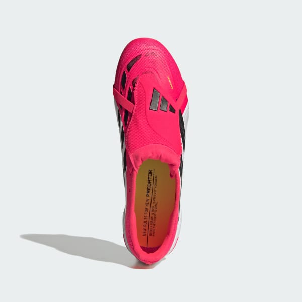 adidas PREDATOR LEAGUE Fold-Over Tongue Firm Ground Soccer Cleats - Red ...