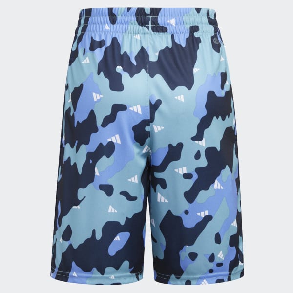🩳 adidas CAMO SHORT AOP - Blue | Kids' Training | adidas US 🩳