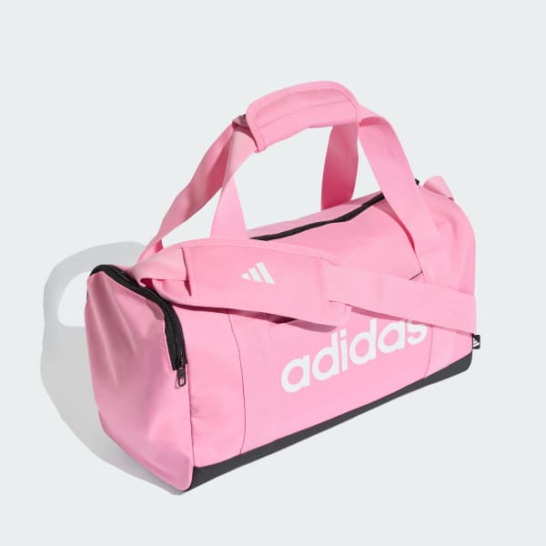 Mala Duffel Linear Extra Small - Rosa adidas | adidas Brasil