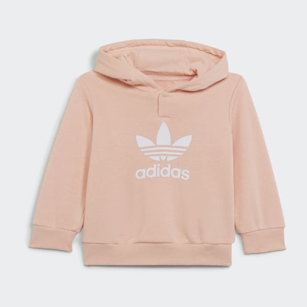 adidas Adicolor Hoodie Set - Pink | H25220 | adidas US